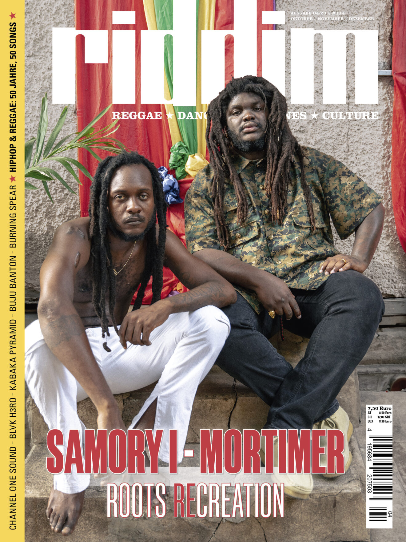 RIDDIM #114 Samory I & Mortimer – Roots ReCreation inkl. CD - riddim Mag